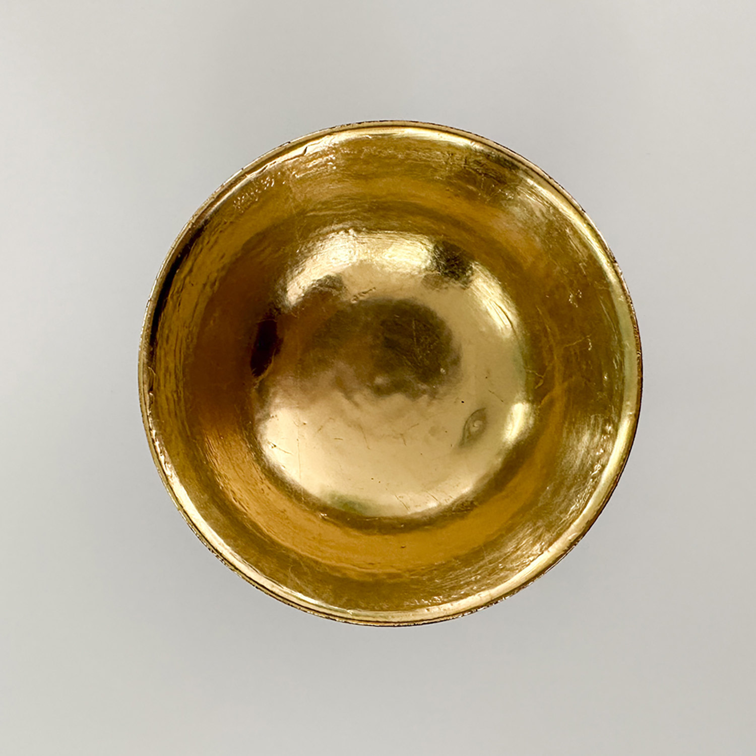 Golden sake cup|Handmade|Takatori ware|Dazaifu|Jobido