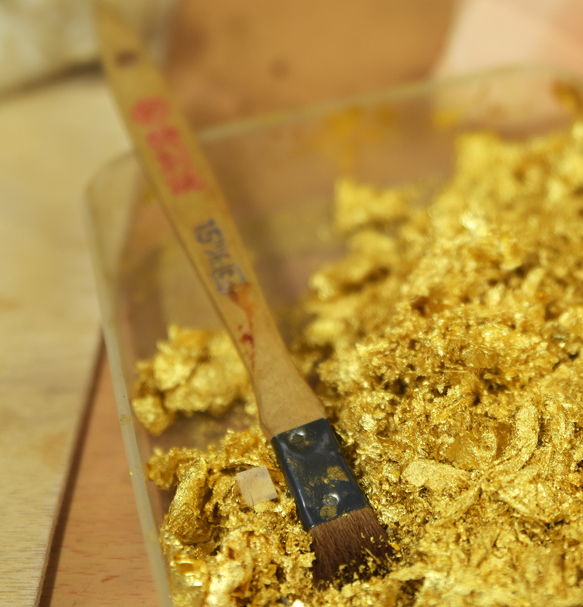 Golden sake cup|Handmade|Takatori ware|Dazaifu|Jobido